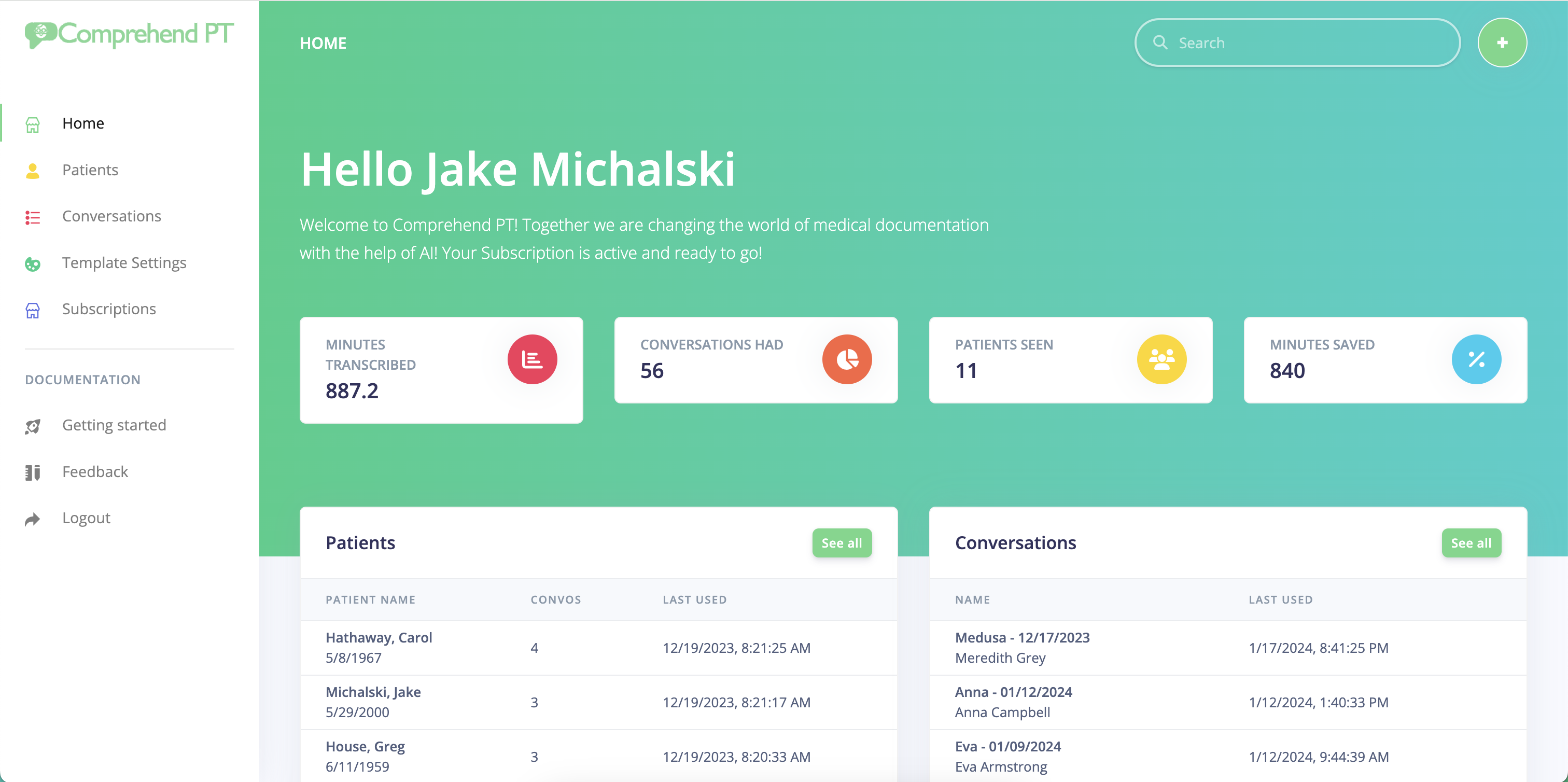 Home - Comprehend Health